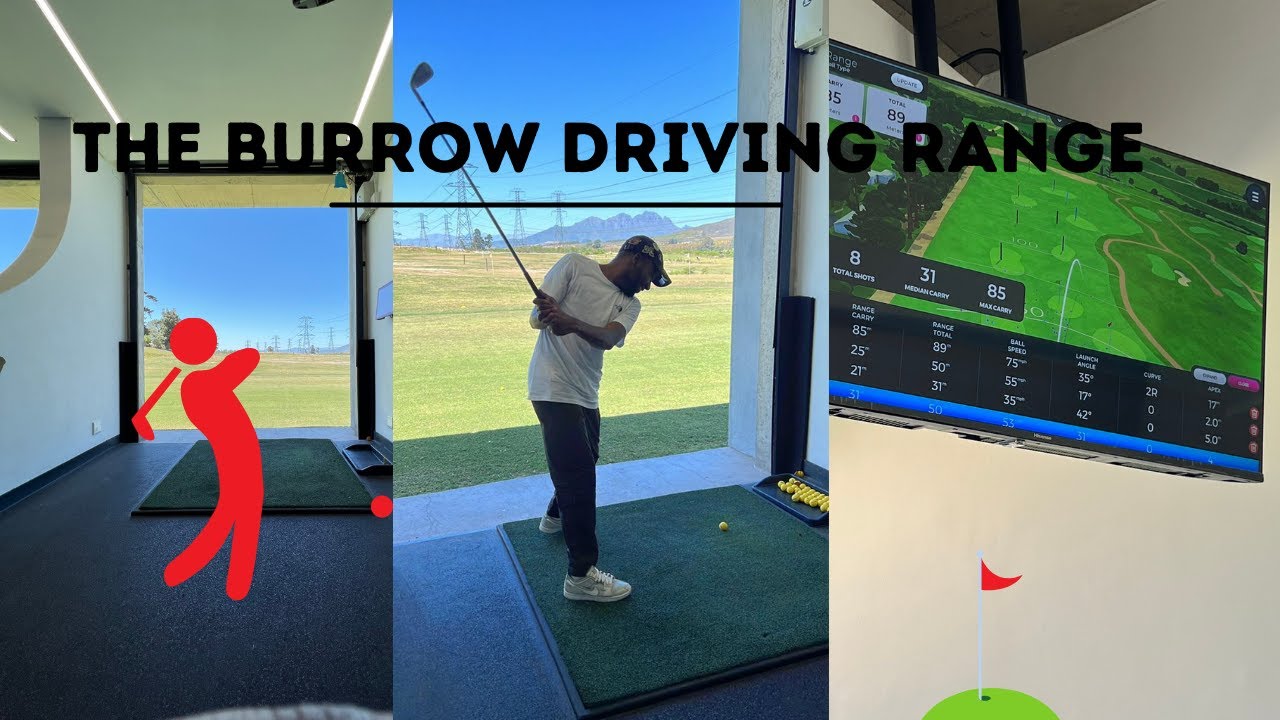 Golf Day Vlog || The Burrow Driving Range - YouTube