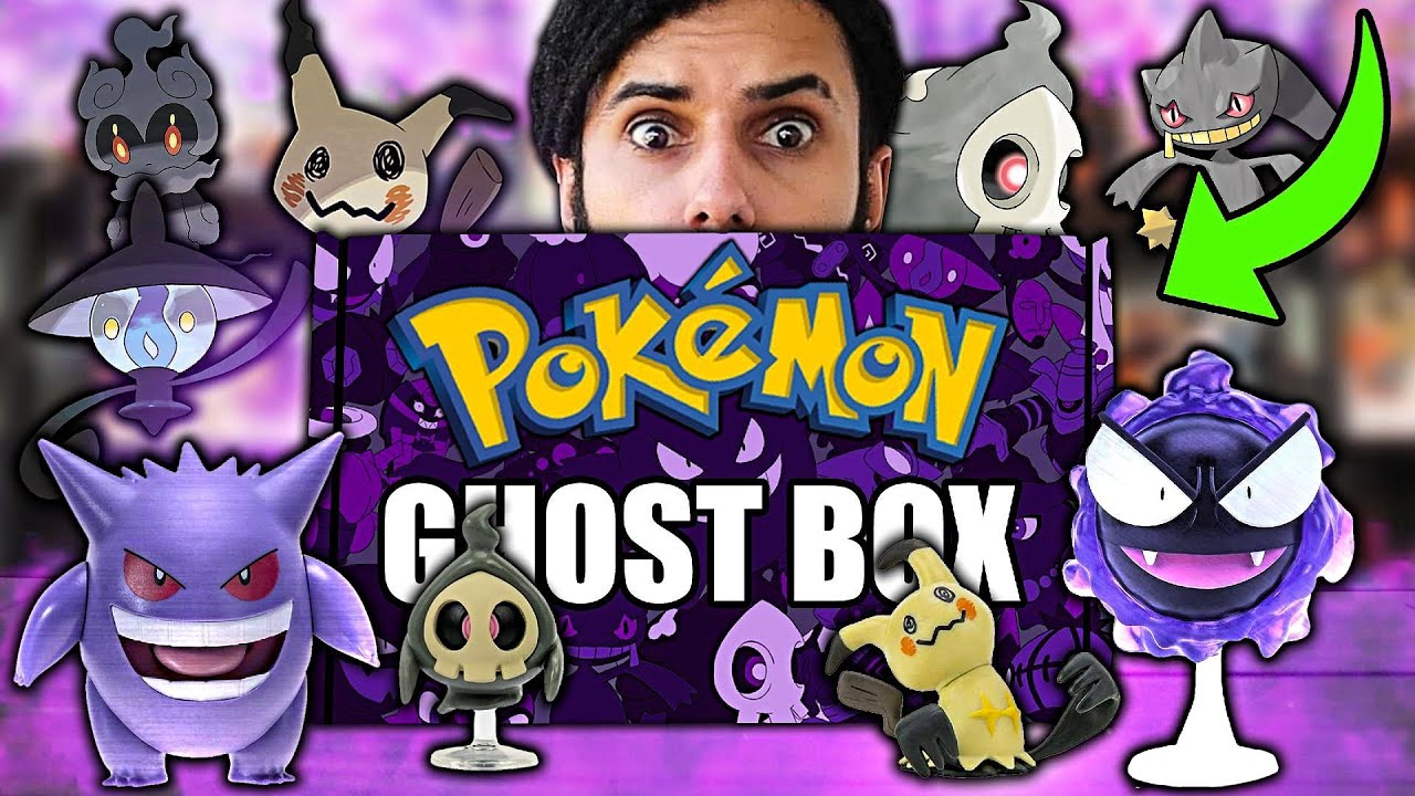 Opening A Truly TERRIFYING POKEMON Mystery Box *POKEMON GHOST THEME BOX ...