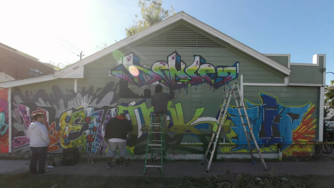 Mango'sTango with Kween897, Dense83, Deck and Flip - Houston Graffiti ...