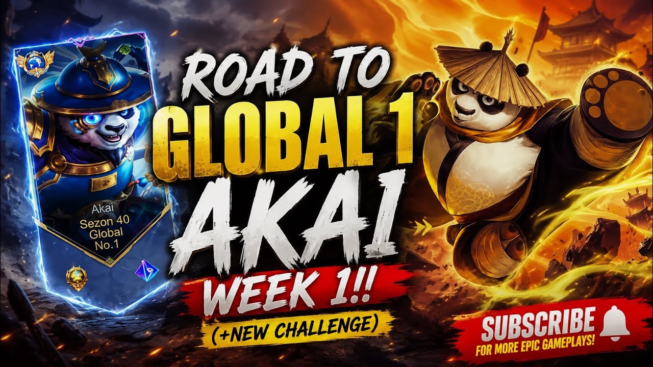 ROAD TO GLOBAL 1 AKAI WEEK 1!! (+New Challenge) - YouTube