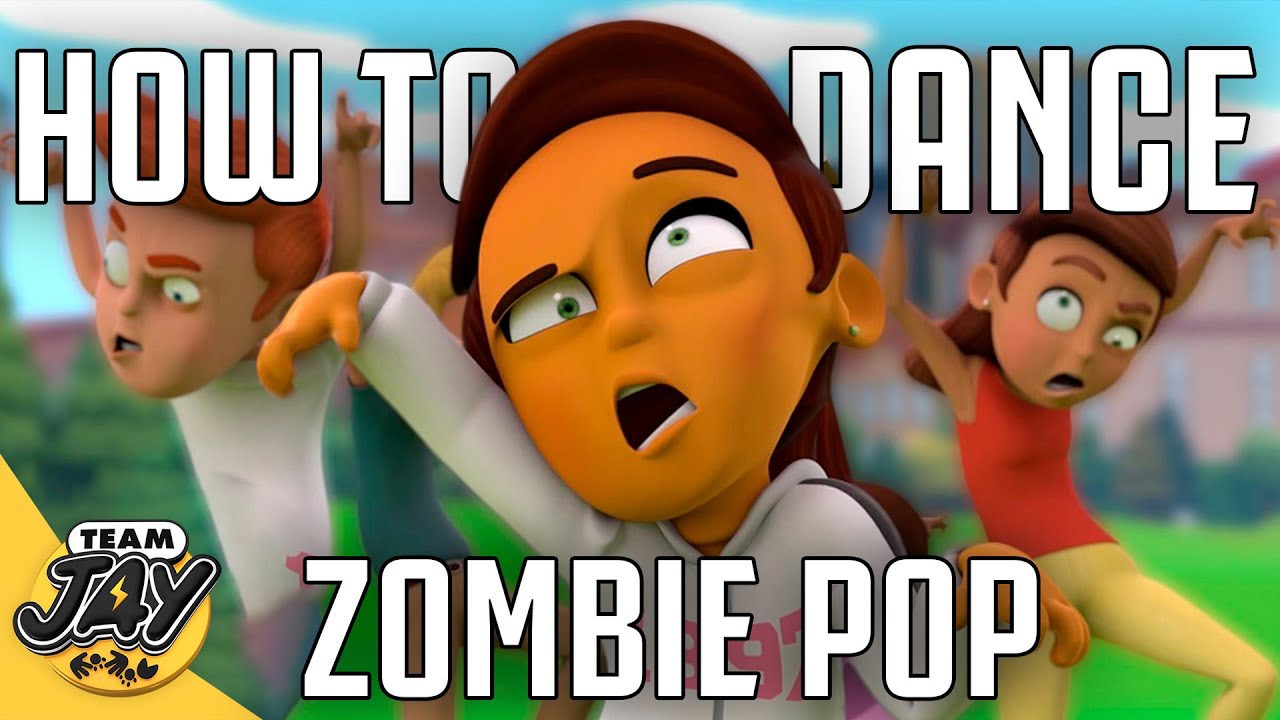 🕺🎶NEW DANCE TUTORIAL! Learn the Zombie Pop Dance with Cami!💀🕺| Team Jay Dance Tutorial by ...
