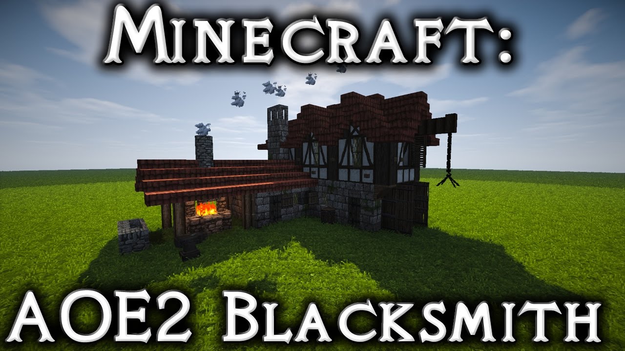 Minecraft: AOE2 - Eastern European - Blacksmith Tutorial - YouTube