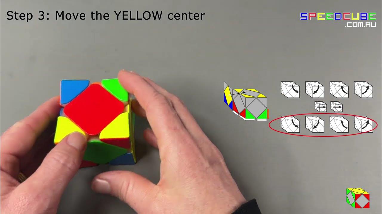 How to solve a Skewb | Easy to follow beginners Tutorial - YouTube