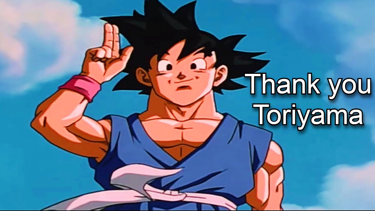 Thank You Toriyama - Dragonball Tribute - YouTube