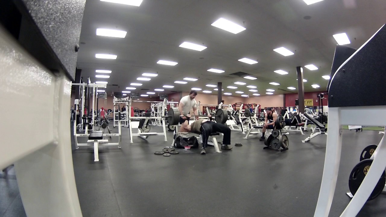 Road to 450 Bench Press - Baseline Test of 405: Week 1 - YouTube