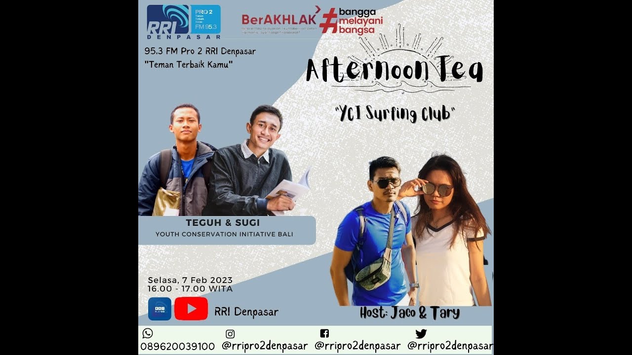 AFTERNOON TEA | "YCI SURFING CLUB" - YouTube