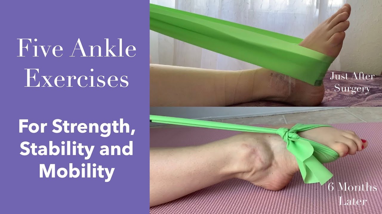 Five Ankle Exercises for Better Strength, Stability and Mobility. - YouTube