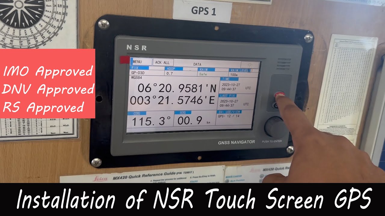 Installation of NSR NGR 3000 Touch Screen GPS - YouTube