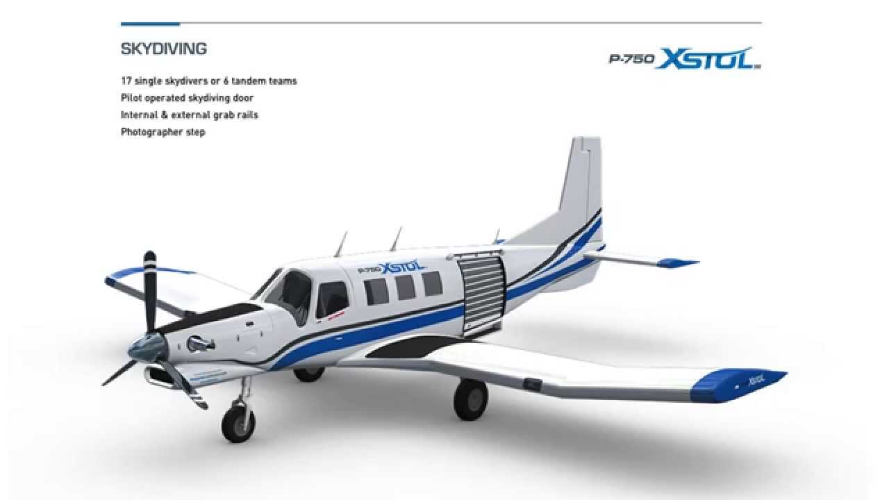 Pacific Aerospace, P-750 XSTOL III Multirole - YouTube