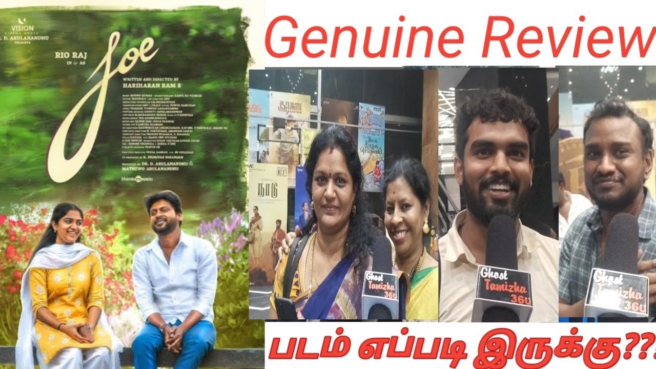 Joe Movie Public Review l 🤯💥 l Rio Raj l Bhavya Trikha l Malvika Manoj ...