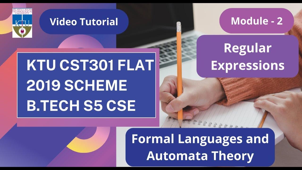 KTU CST301 FLAT|S5 CS|Module 2 Part 1|Regular Expressions - YouTube