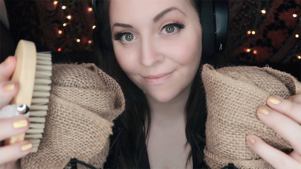 🕊️ ASMR | Deep Scratchy Sounds & Unintelligible Lip Syncing - YouTube