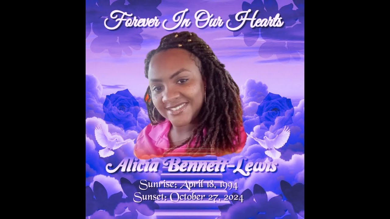 Celebrating the life of Alecia Bennett- Lewis - YouTube