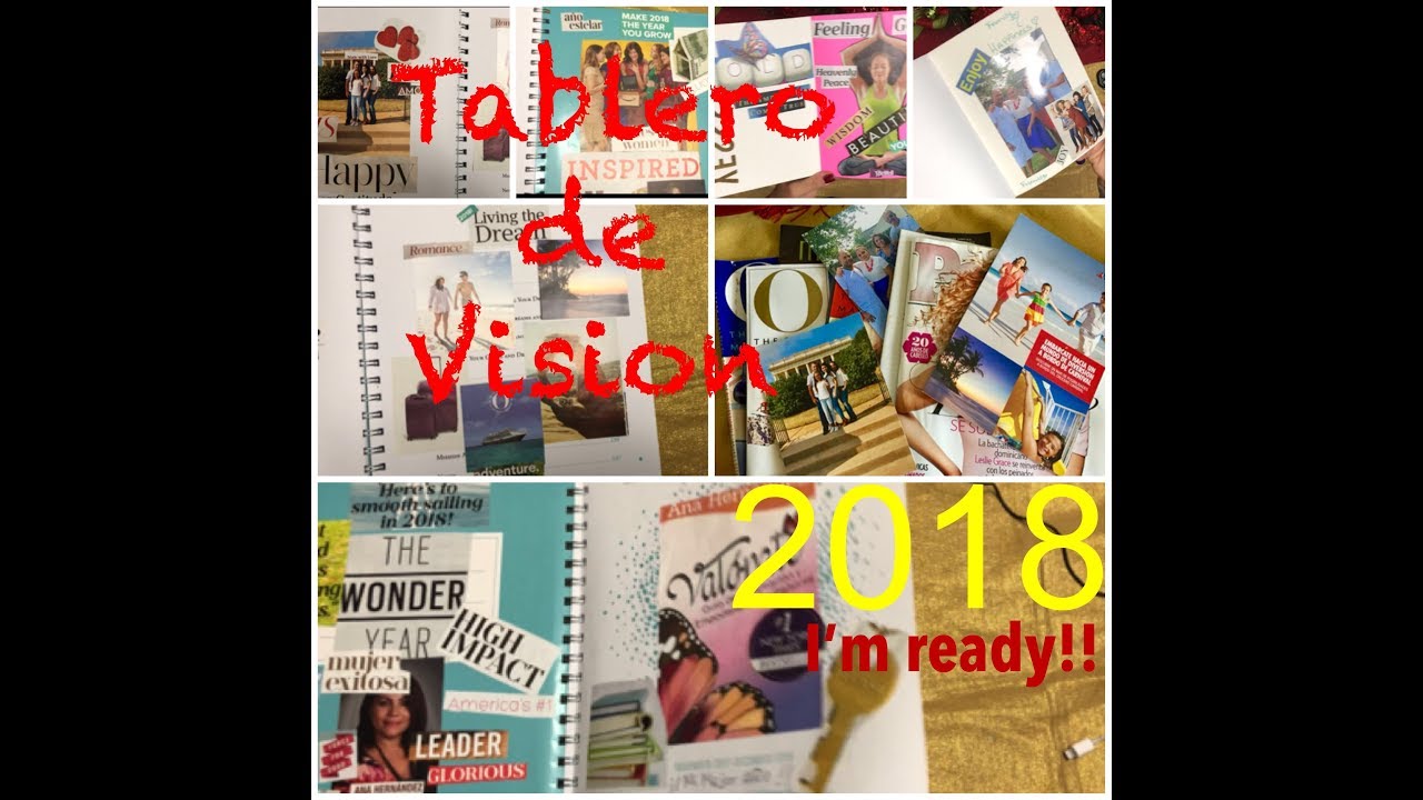 Como hacer un Tablero de Vision-Super facil! II Vision Board - YouTube