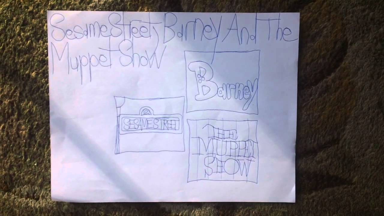 sesame street, barney and the muppet show - YouTube