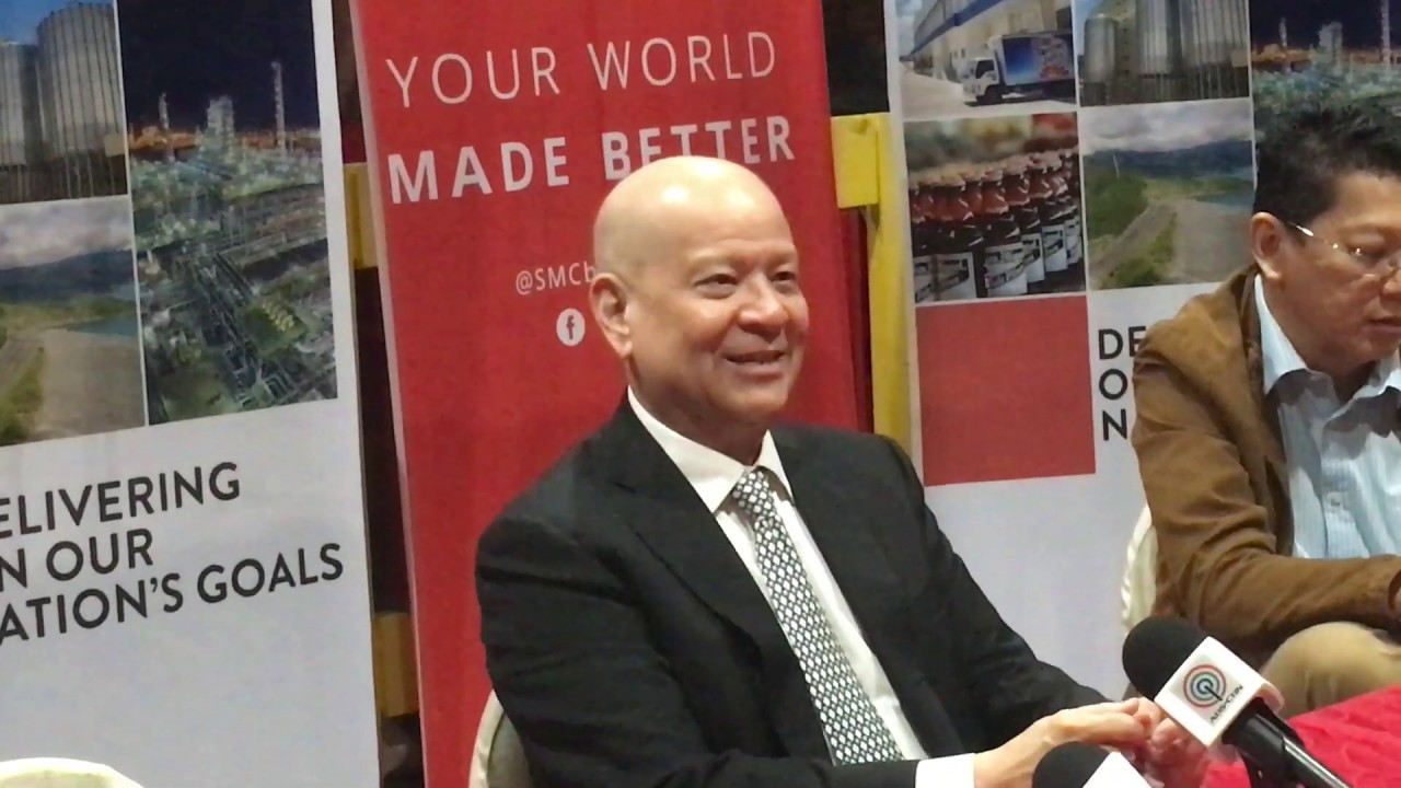 Ramon Ang presscon after San Miguel annual meeting on 2018June14 - YouTube