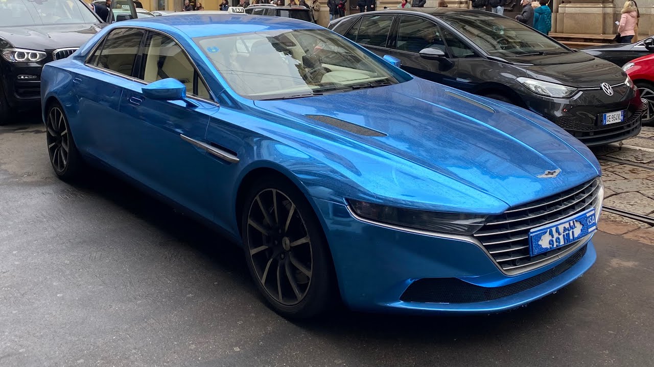 $1m Aston Martin Lagonda Taraf in Milan! - YouTube