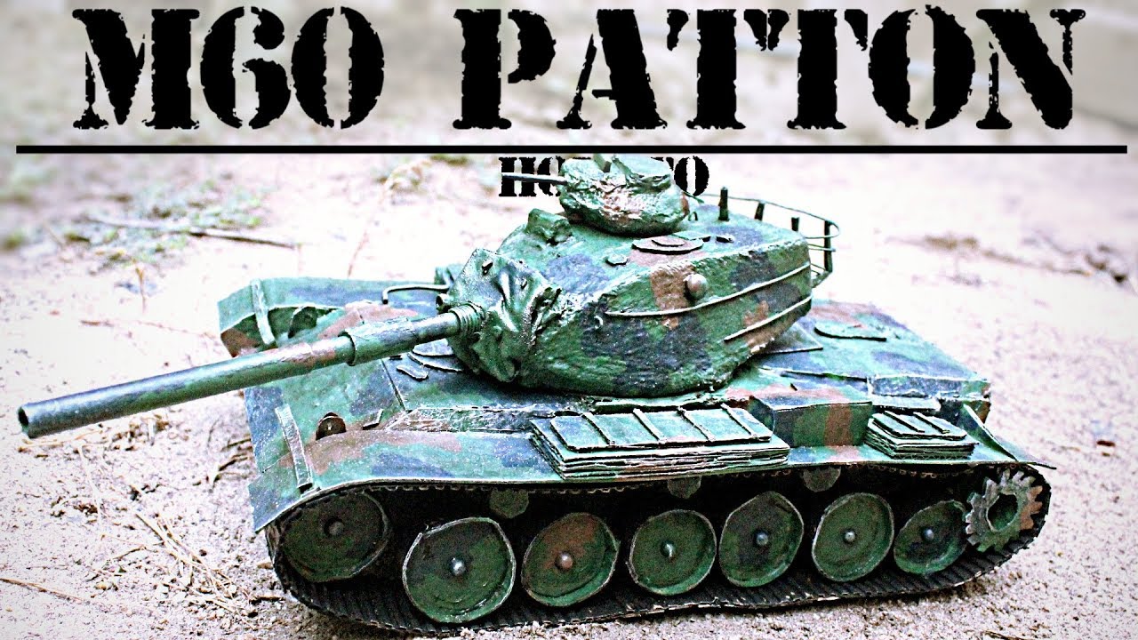 Cardboard M60 Patton | How To - YouTube