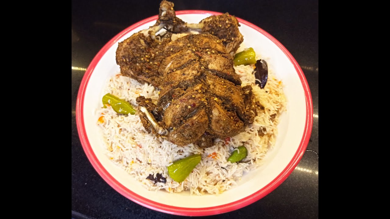 STEAM SAJJI WITH RICE AB GHAR PAY BANAIN ASAANI SAY #sajji #rice # ...