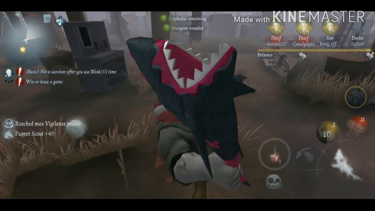 Playing identity 5 as killer - YouTube