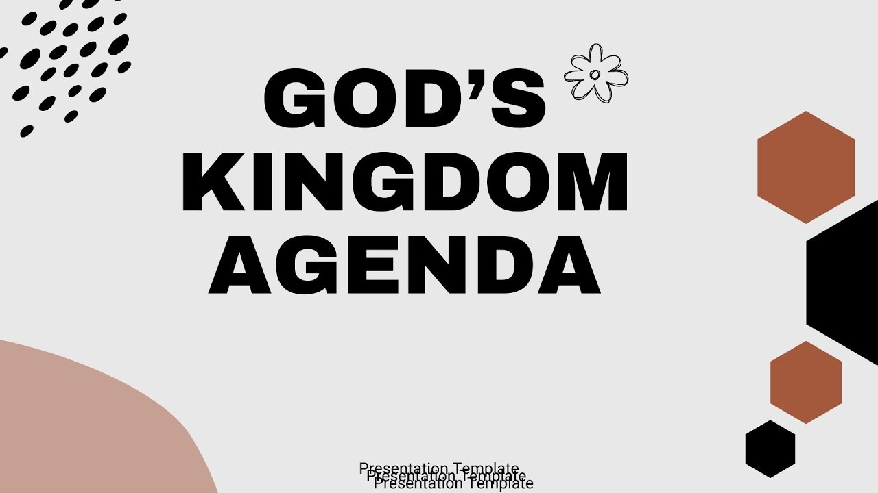 GOD'S KINGDOM AGENDA| WELLINGTON DHLAMINI - YouTube
