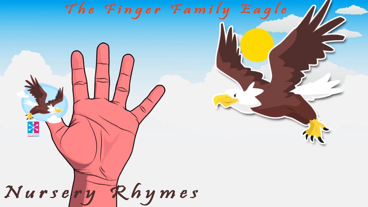 The Finger Family Eagle || Finger Family Nursery Rhymes & Songs For ...