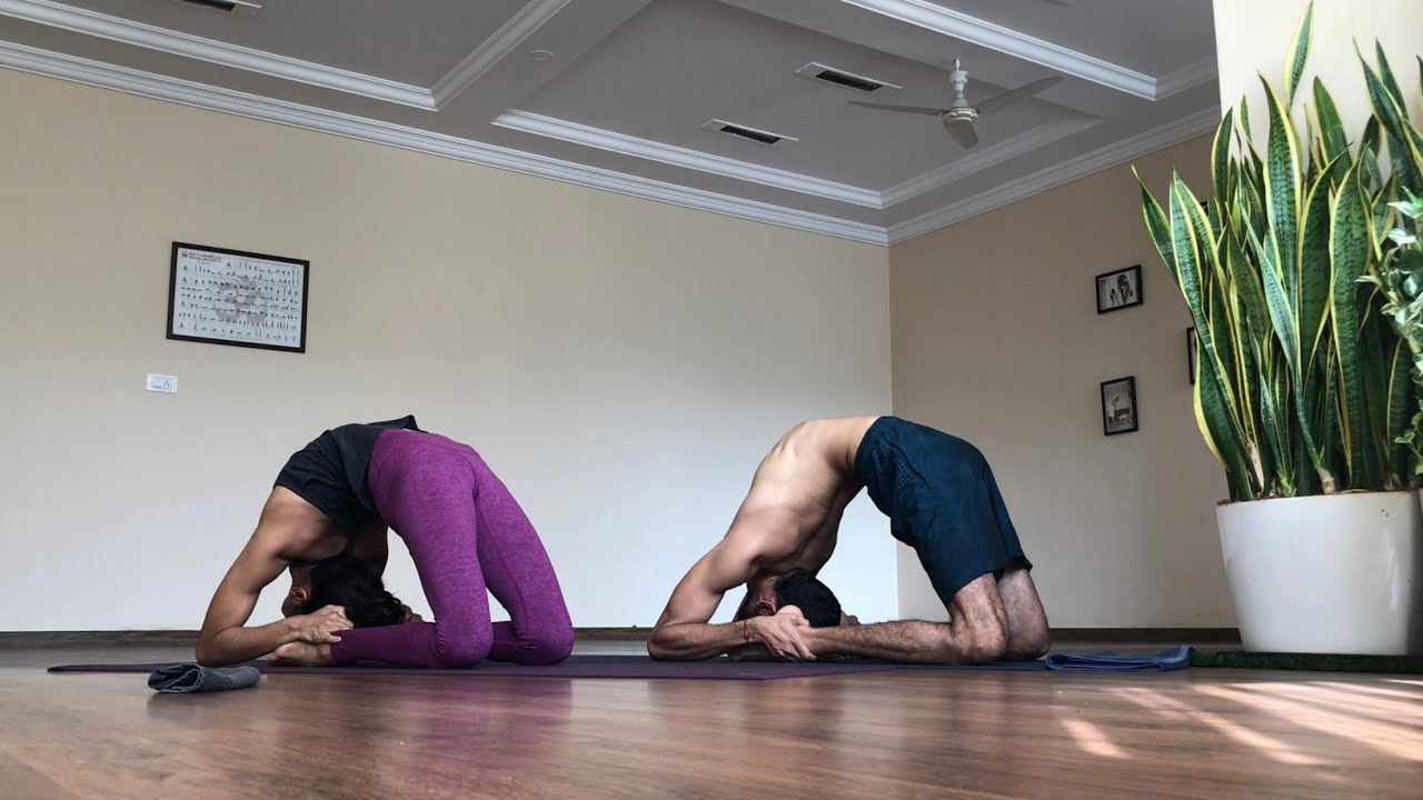 Ashtanga yoga intermediate series practice - YouTube