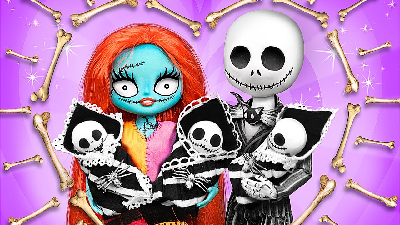 Oto Halloween! Jack Skellington, Sally i inni / 30 Wyrobów dla LOL OMG ...