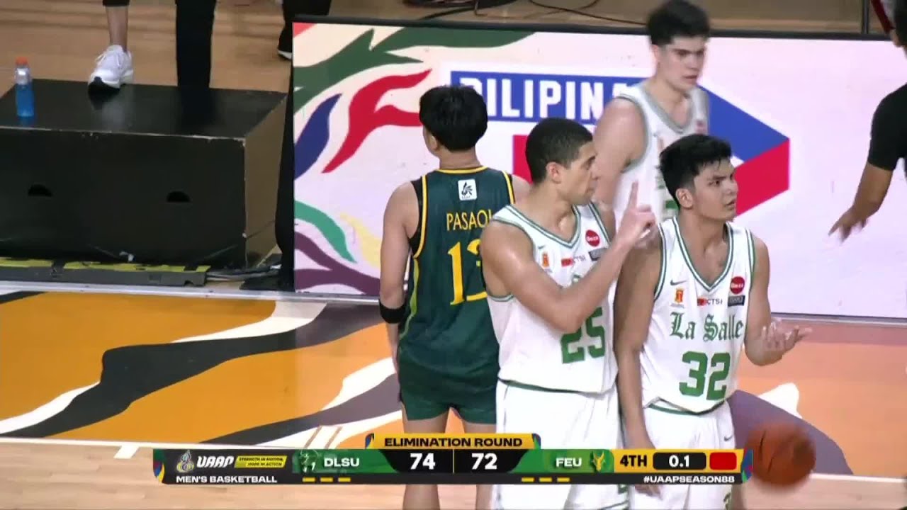 DLSU GETS BOUNCE-BACK WIN vs. FEU in 4Q 💥 | UAAP Season 88 Men’s ...