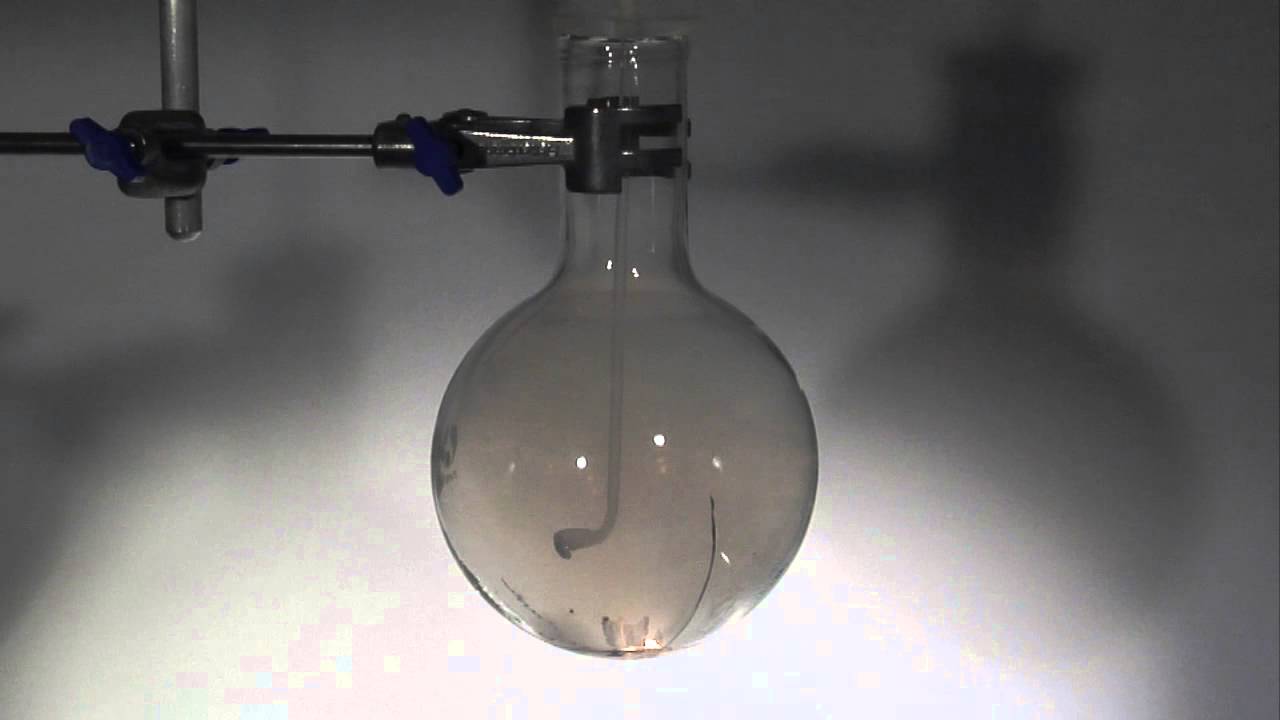 Reaction Mg,O2 - YouTube