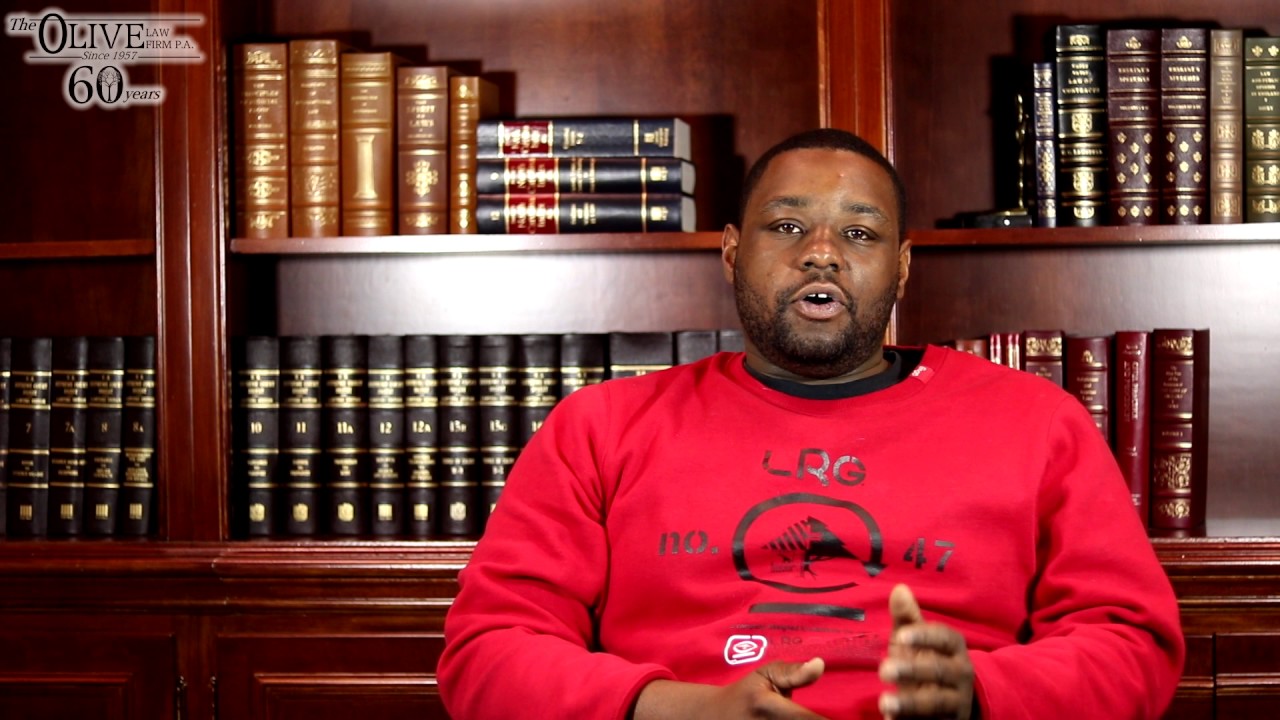 Demetrius Brewington- Shares his experience with The Olive Law Firm, P ...