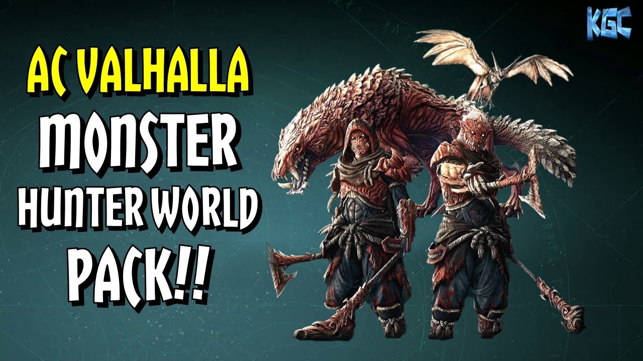 AC Valhalla - MONSTER HUNTER WORLD PACK Available NOW!! - YouTube