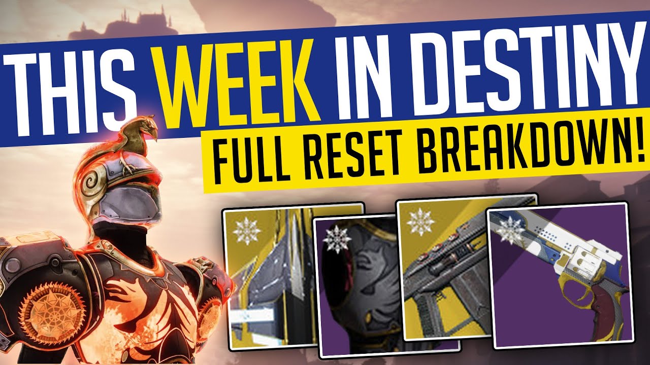 Destiny 2 | THIS WEEK IN DESTINY - 19th July! Solstice, New Exotics ...