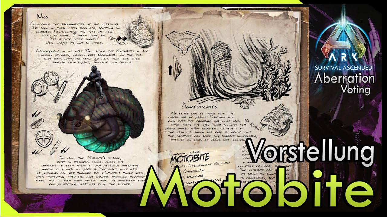 Motobite - ARKs Biologisches Monorad | Vorstellung der Kreatur ...