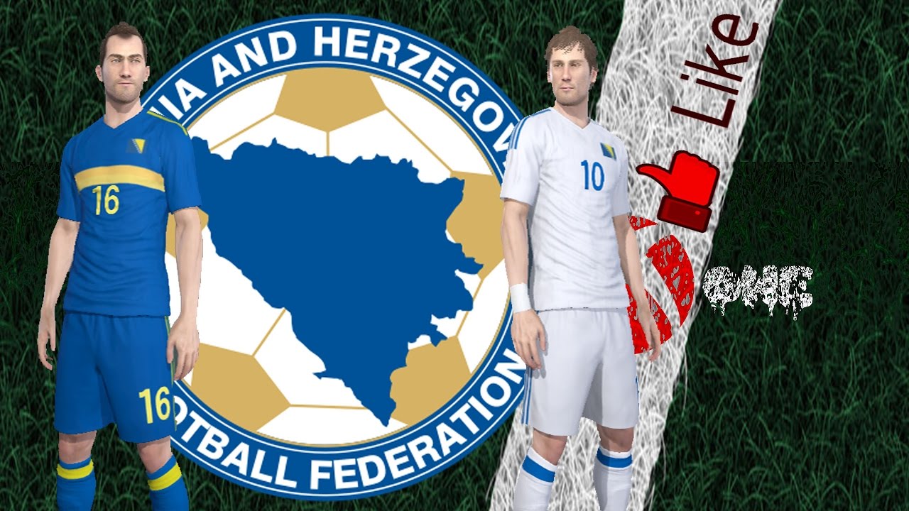 BOSNIA HERZEGOVINA KITS PES 2017 XBOX ONE - YouTube