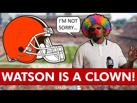 🚨JUST IN: Deshaun Watson DOUBLES DOWN On Comments About Browns Fans, Gives FAKE Apology