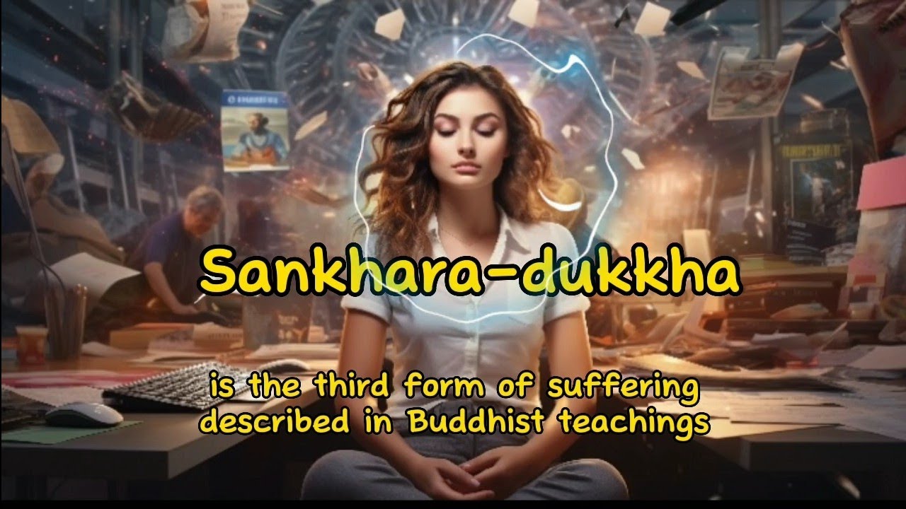 Sankhara-dukkha is the third form of suffering described in Buddhist ...
