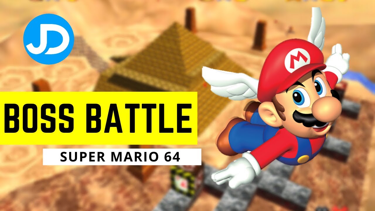 Super Mario 64 Stand Tall on the Four Pillars | Eyerock battle - YouTube
