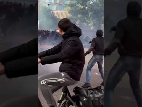 Riots Fc Twente v Fenerbahce 04 oktober 2024