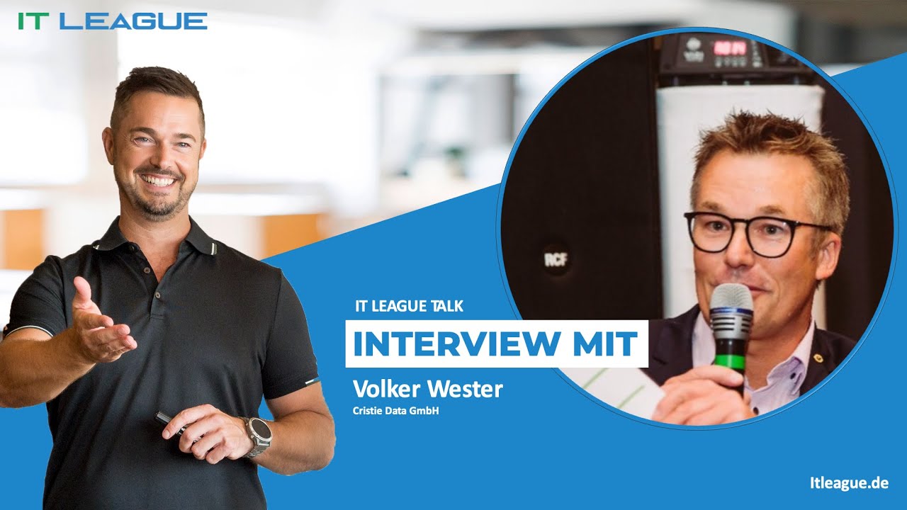 Interview mit Volker Wester von Cristie Data und Ingo Lücker von der ...