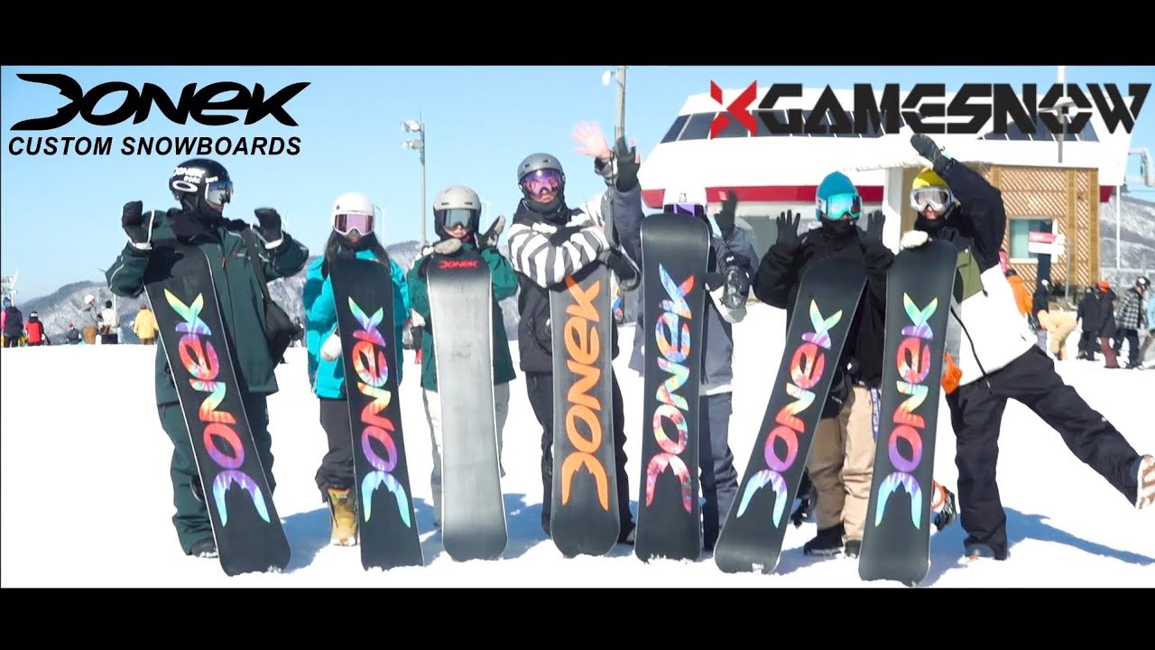 2324 한국 도넥 라이더 영상 donek snowboard korea #donek #xgamesnow #mapluswax ...