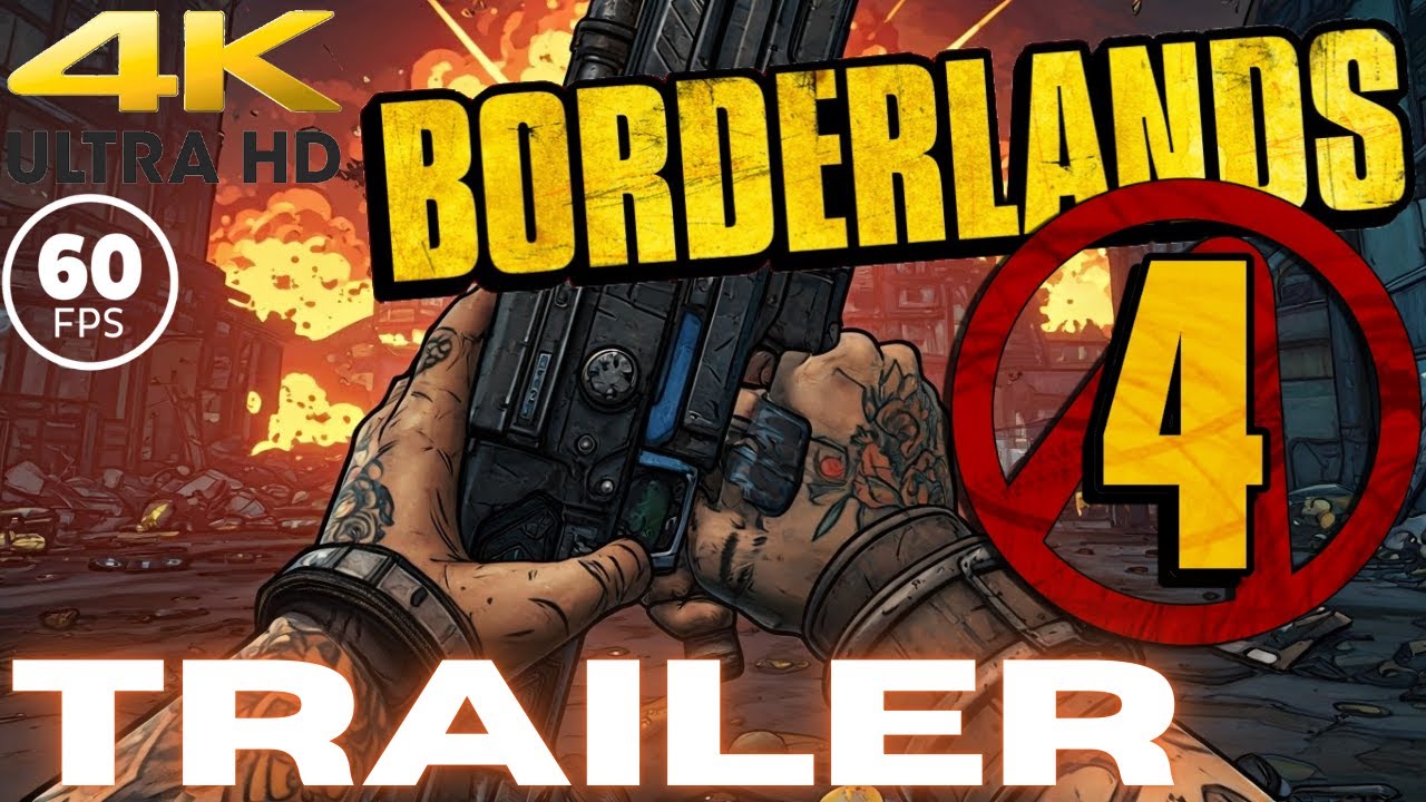 Borderlands 4 - Official Gameplay Trailer 4K @ (60ᶠᵖˢ) ᴴᴰ - YouTube