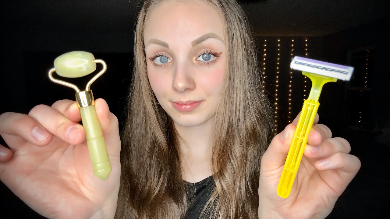 ASMR || Shaving & Skincare! 💕 (Personal Attention & Pampering) - YouTube