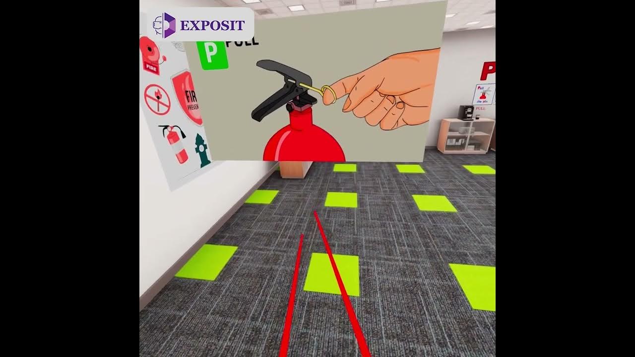 Fire Safety Virtual Reality Simulator - YouTube