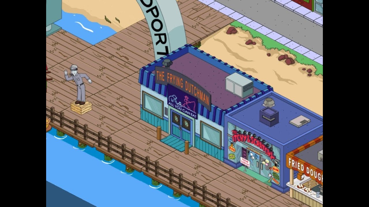 The Simpsons: Tapped Out - The Frying Duchman - YouTube