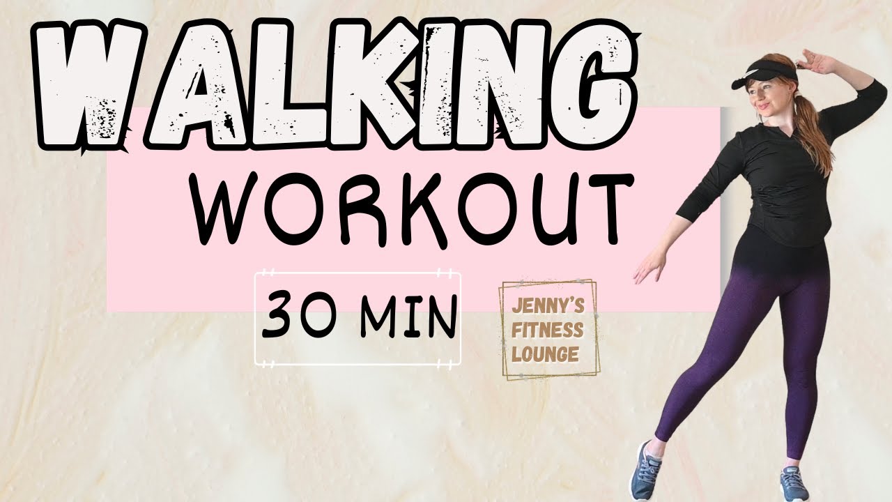 30 MIN WALKING WORKOUT - 4,000 steps //walk at home - YouTube