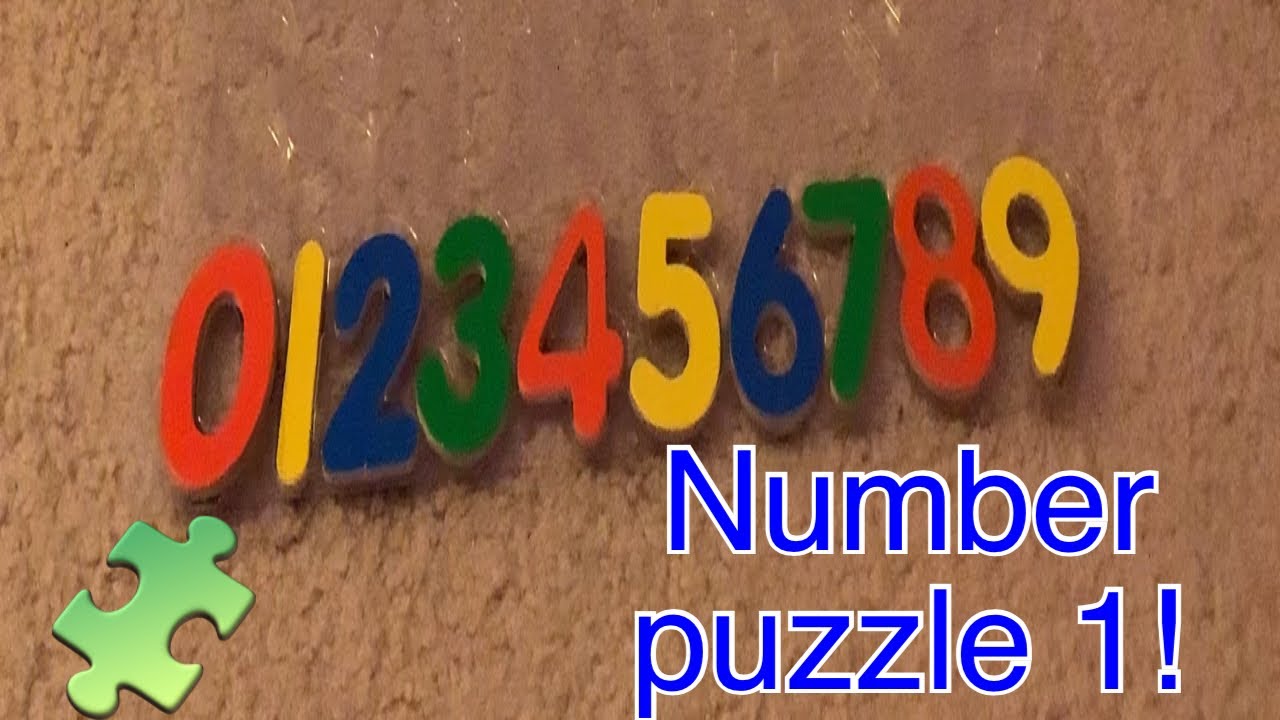 Number Puzzle Series 1! Simple - YouTube