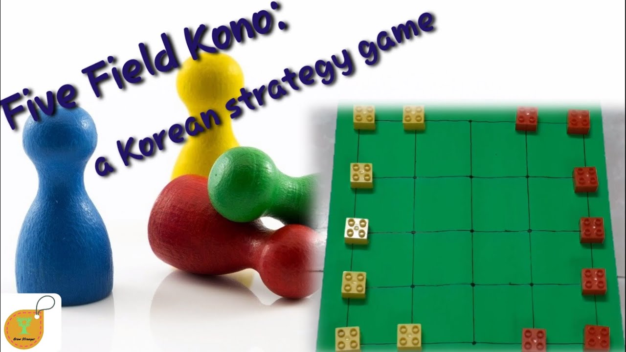 Five Field Kono : Korean stratedy game - YouTube
