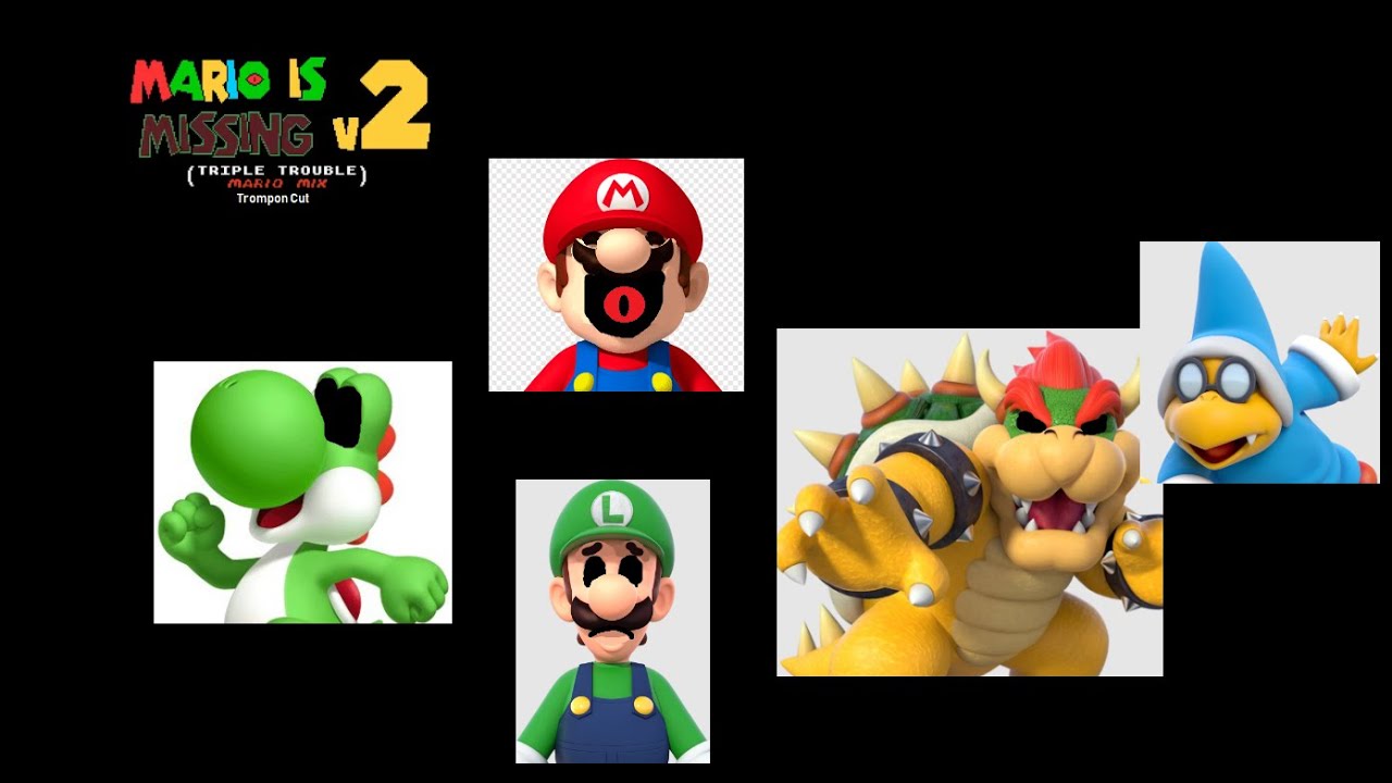 FNF Mario is missing v2 my version - YouTube