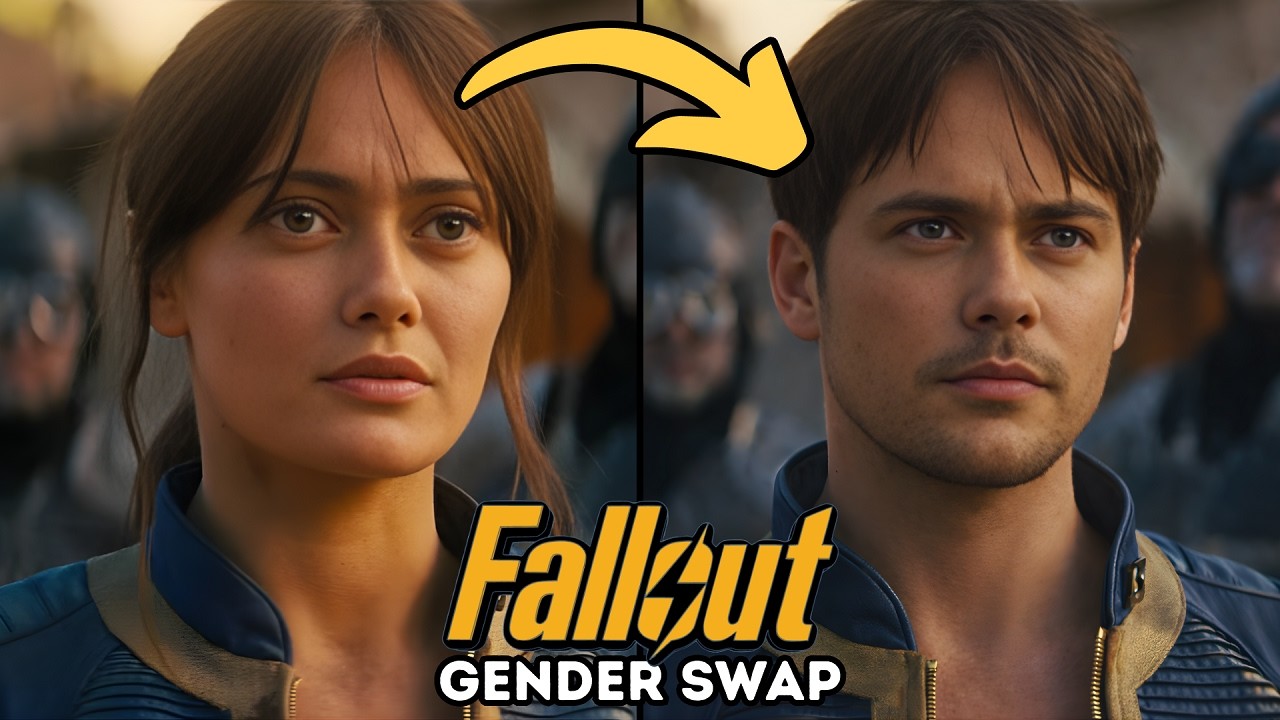 Fallout Swapped Genders - Accurate AI Transformation - YouTube